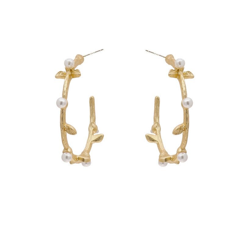 Laurel Hoops Luminique Jewels